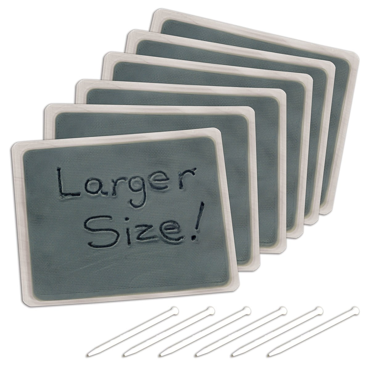 Genoa Large Gel Writing Boards 8.5" x 7" - Set of 6 - Walmart.com
