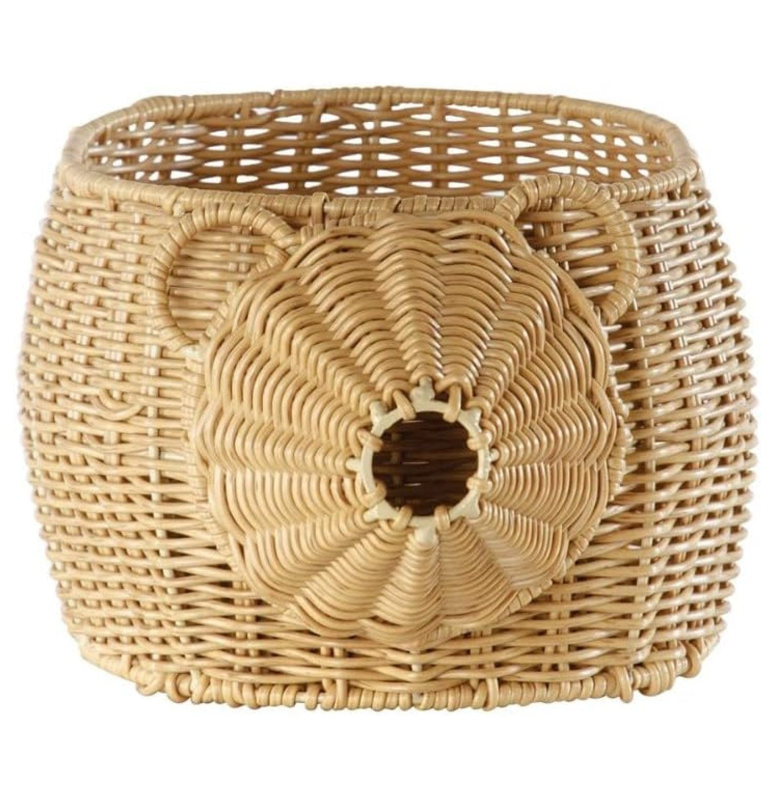 Kaplan Early Learning Hedgehog Washable Wicker Basket | Animal-Shaped ...