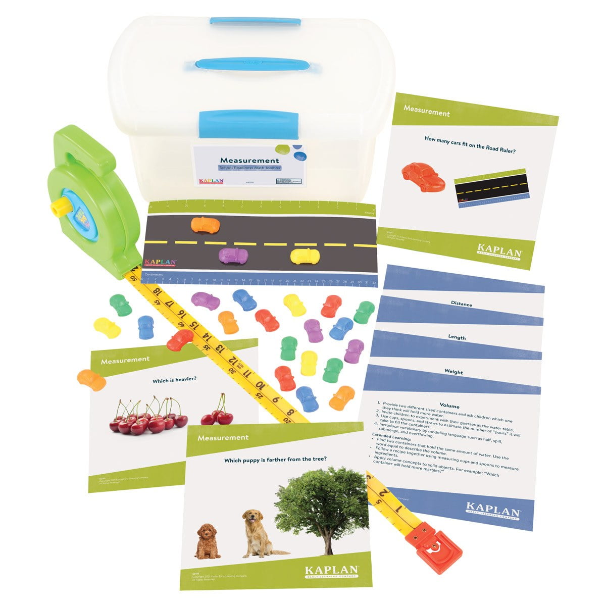 Kaplan Early Learning Company Measurement School Readiness Math Toolbox ...