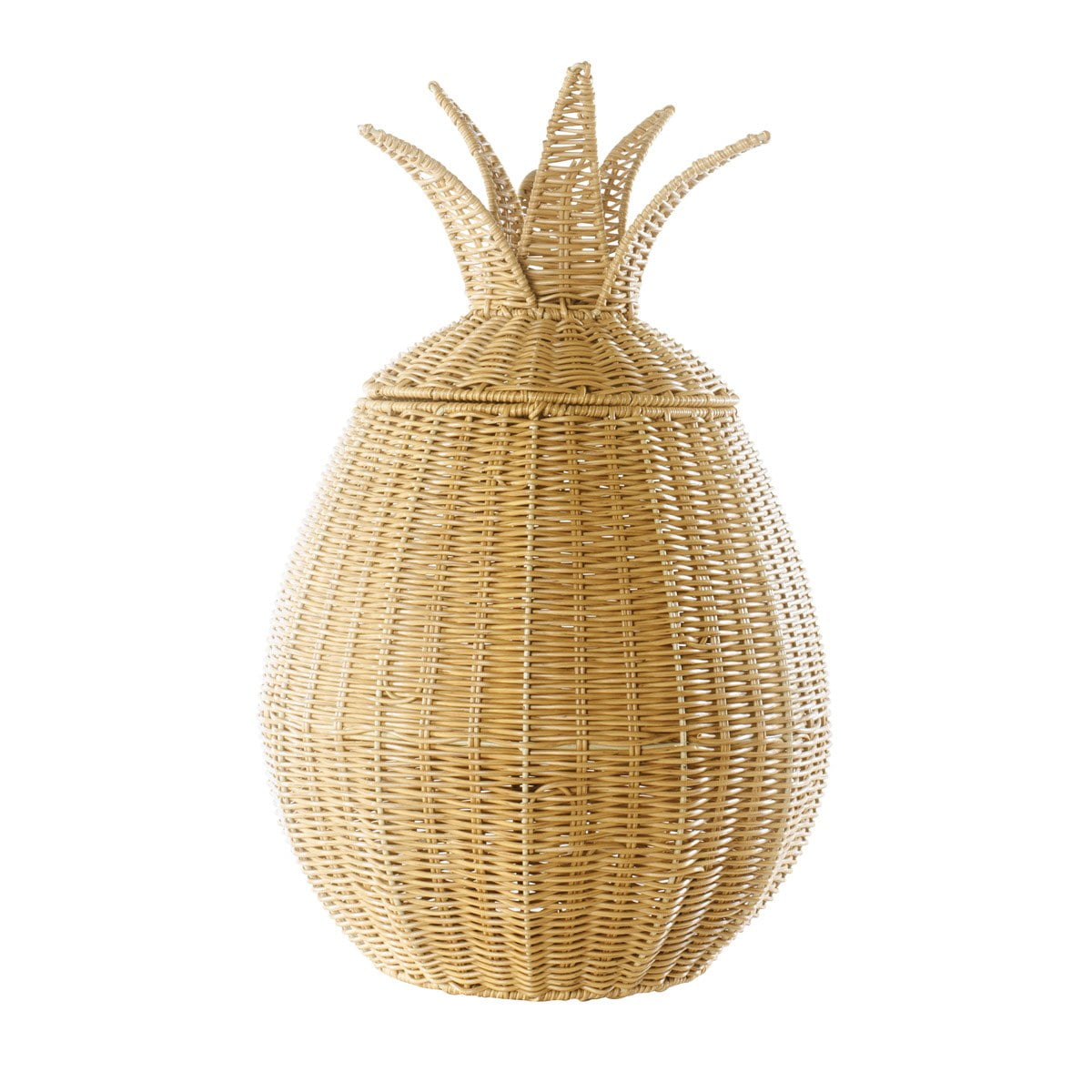 Kaplan Early Learning Company Pineapple Washable Wicker Floor Basket ...