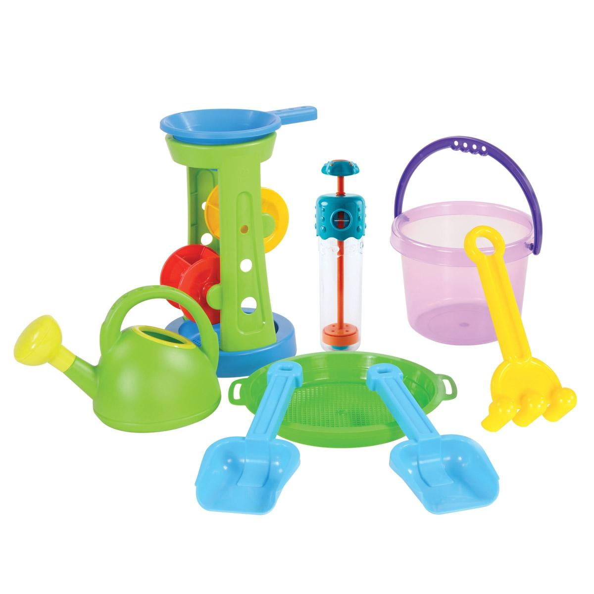 Kaplan Early Learning Company Sand & Water Play Set - 8 Pieces ...