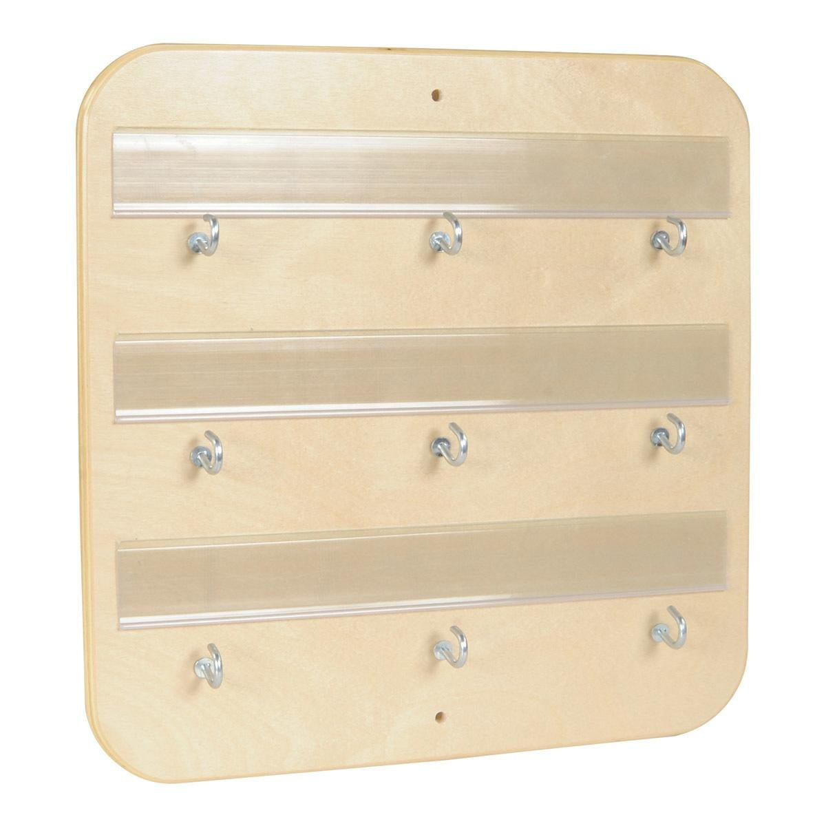 Kaplan Early Learning Company Wooden 9 Hook Pacifier Holder - Walmart.com