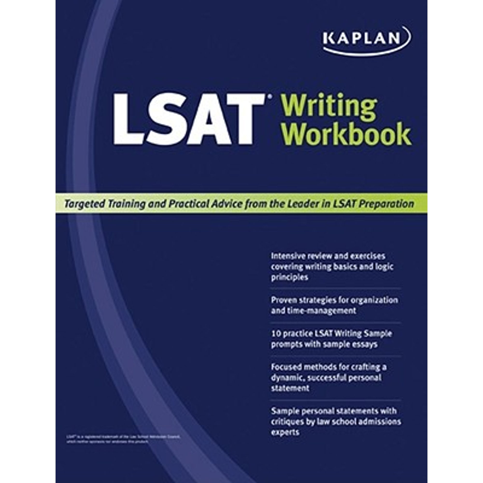 Pre-Owned Kaplan LSAT Writing Workbook Paperback - Walmart.com