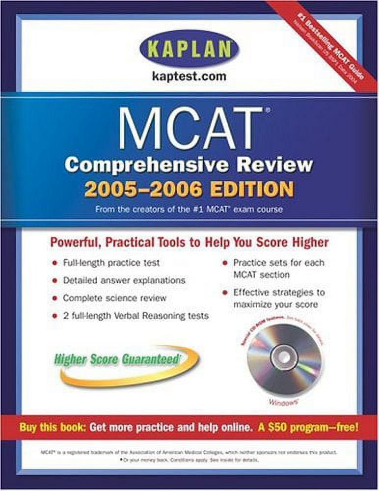 Kaplan MCAT Comprehensive Review with CD-ROM 2005-2006 (Kaplan Mcat ...