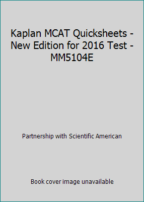 Kaplan Mcat Quicksheets
