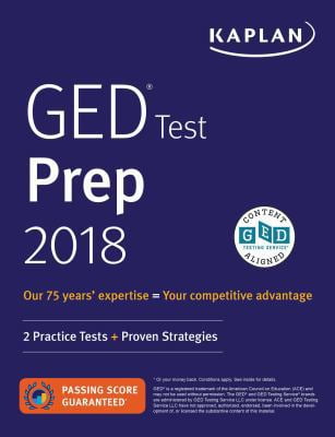 Pre-Owned GED Test Prep 2018: 2 Practice Tests + Proven Strategies ...