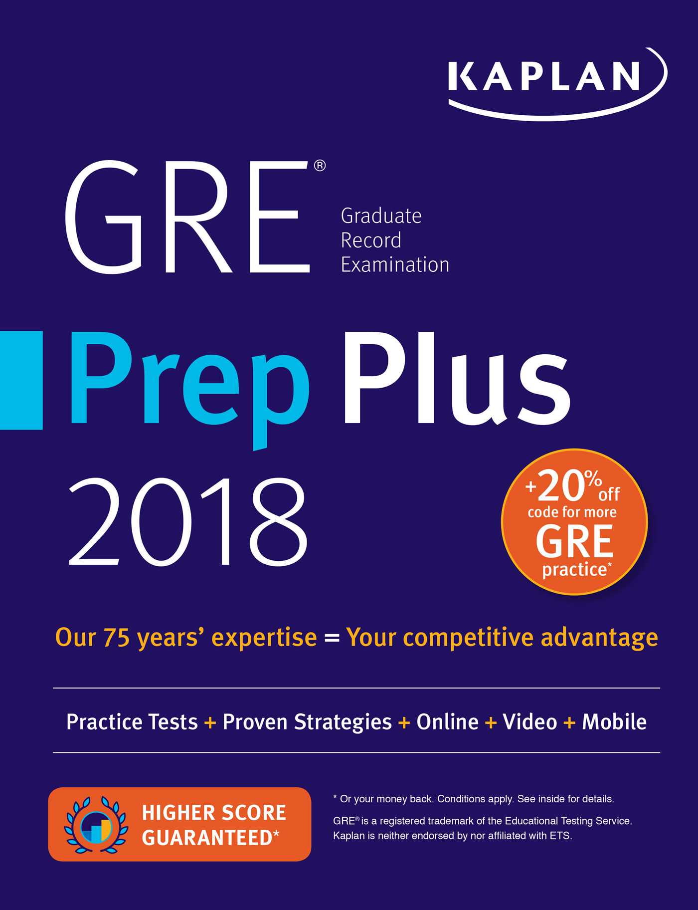Kaplan Test Prep: GRE Prep Plus 2018 : Practice Tests + Proven ...