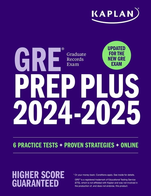 Kaplan Test Prep GRE Prep Plus 2024-2025: Your Ultimate Guide to GRE ...