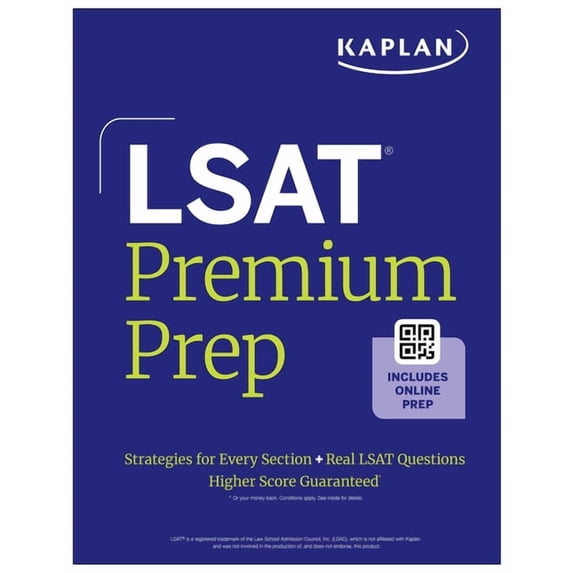 Kaplan LSAT Premium Prep Book 2026, Digital LSAT Strategy, Instructor ...