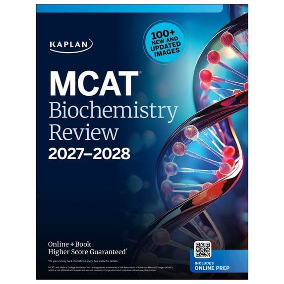 Kaplan Test Prep MCAT Biochemistry Review 2027-2028: Online + Book ...