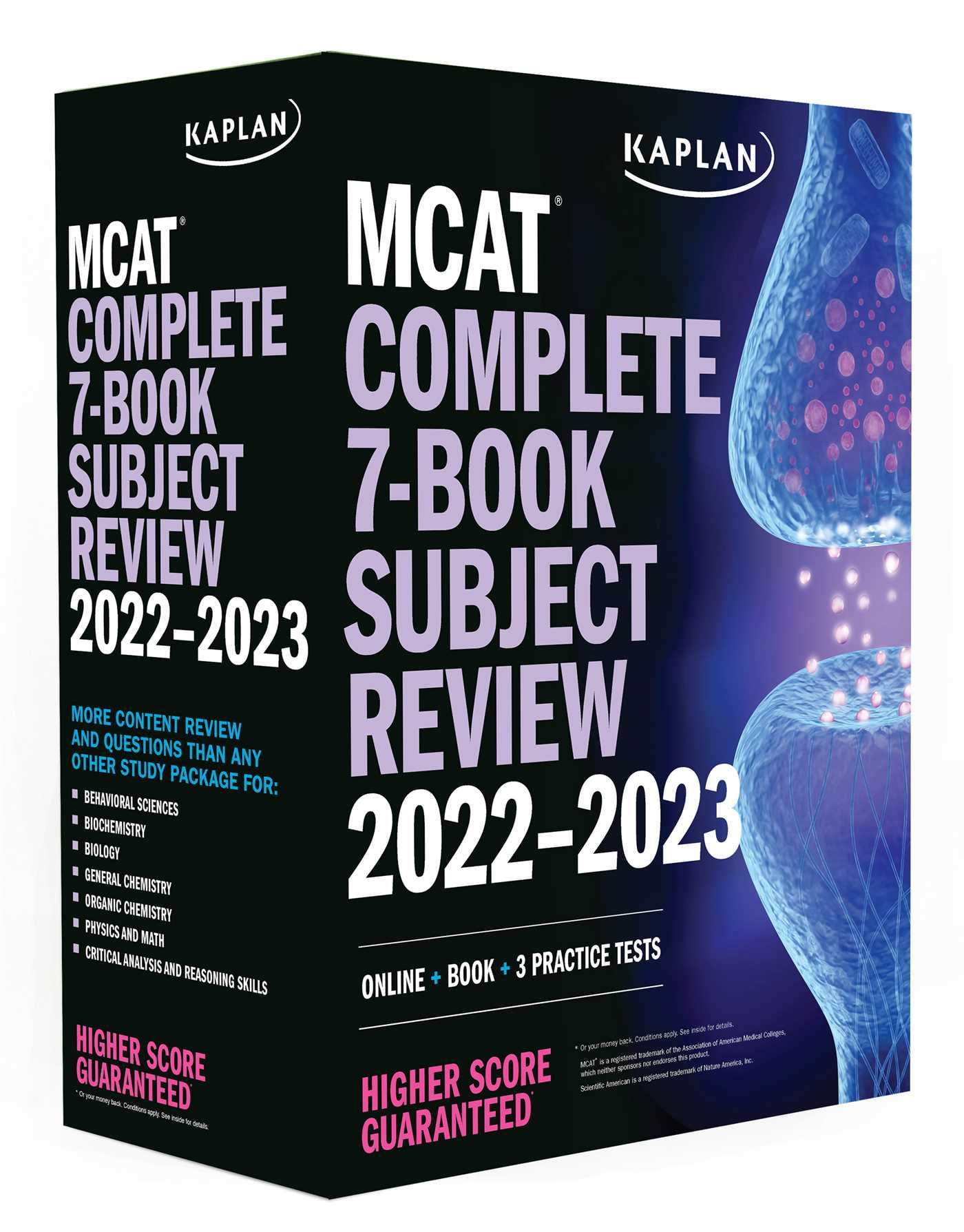 Kaplan Test Prep: MCAT Complete 7-Book Subject Review 2022–-2023 ...