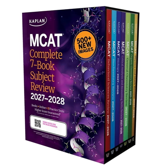 Kaplan Test Prep MCAT Complete 7-Book Subject Review 2027-2028 Biggest ...