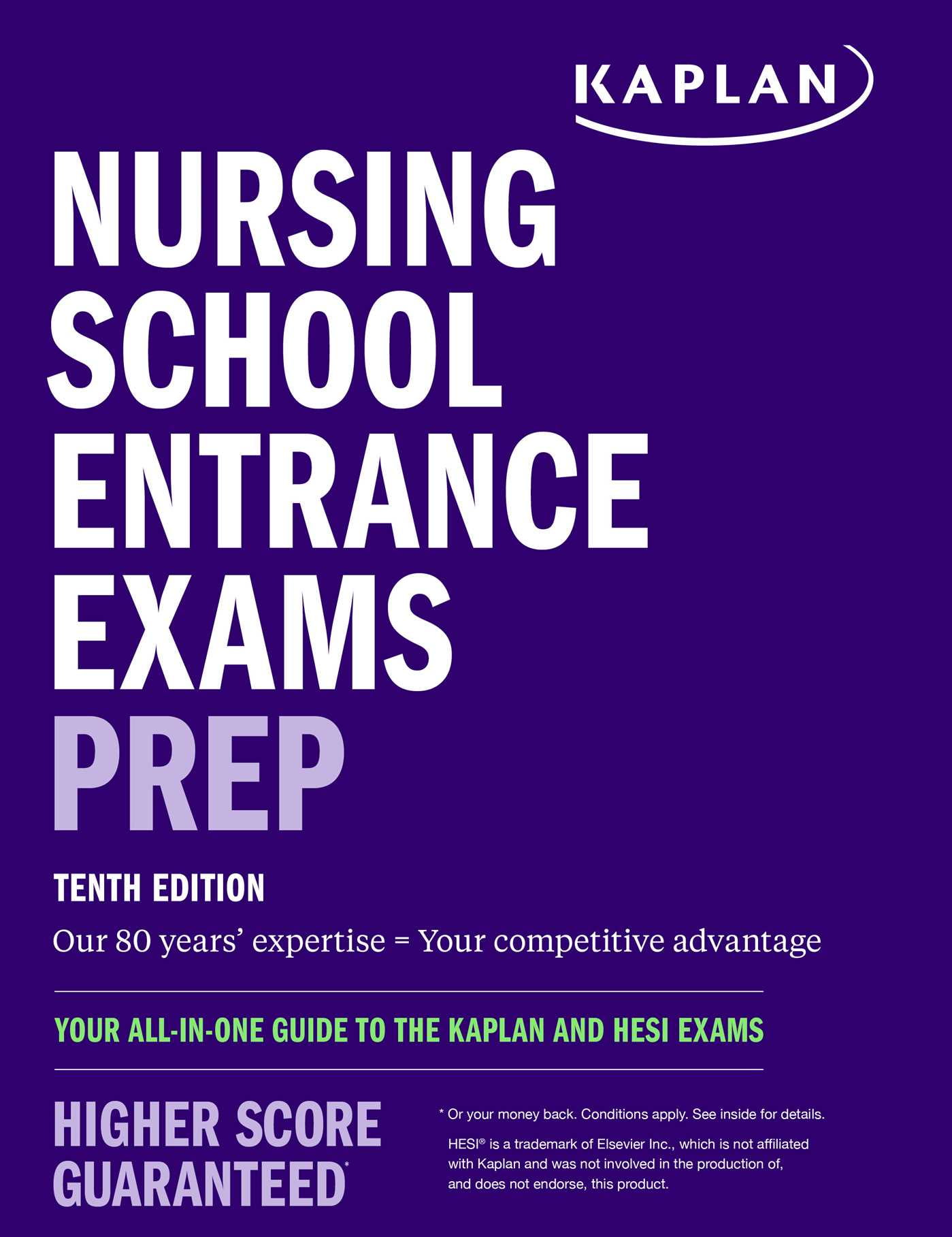 Kaplan Test Prep: Nursing School Entrance Exams Prep : Your All-in-One ...