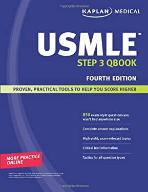 Pre-Owned Kaplan USMLE Step 3 Qbook (Paperback) 1419553186 9781419553189 - Walmart.com
