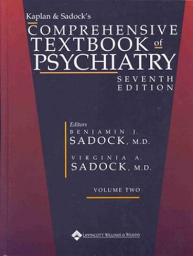 Pre-Owned Kaplan & Sadock's Comprehensive Textbook of Psychiatry (2 ...
