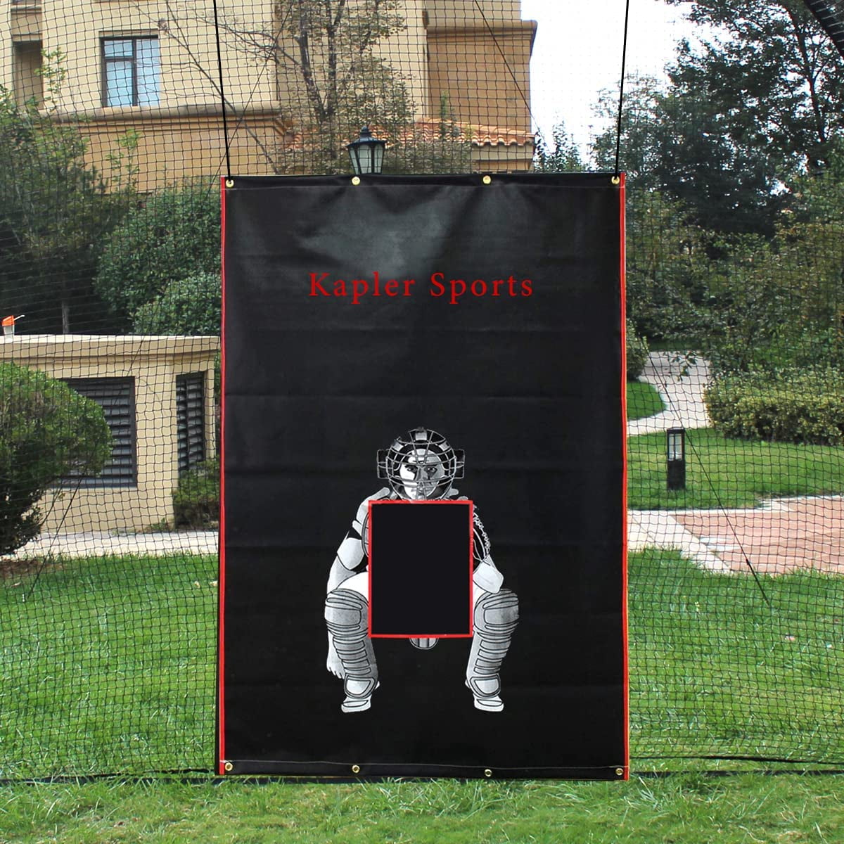 Kapler Batting Cage Backstop Baseball Softball Vinyl Backstop Batting ...