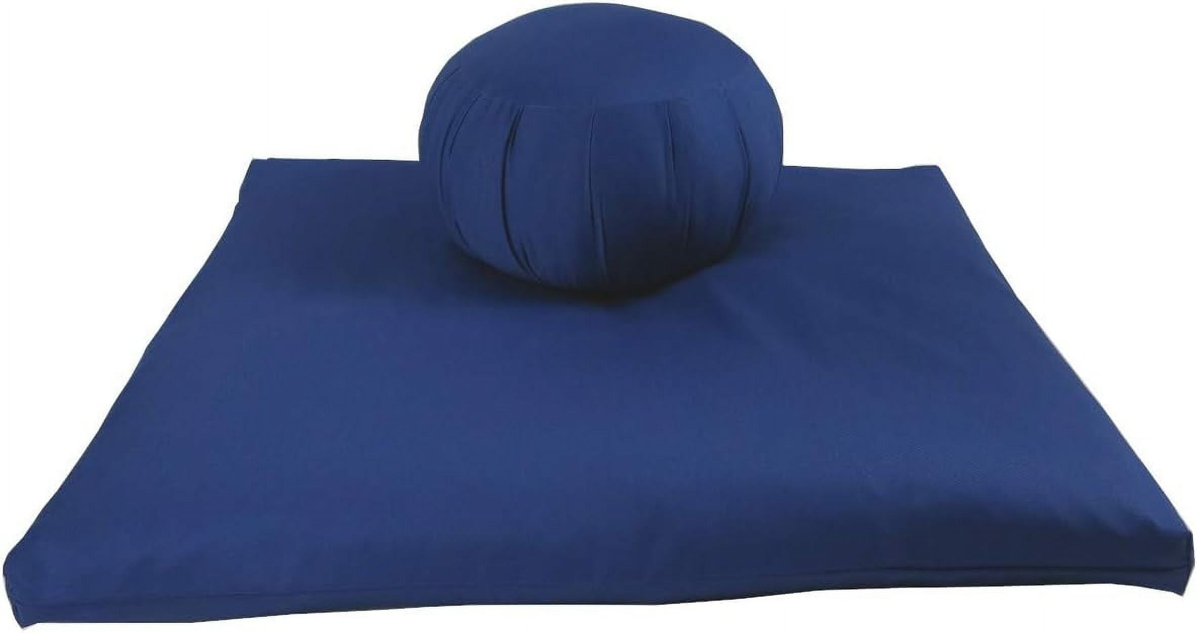 Kapok Zafu and Zabuton Meditation Cushion Set (2pc) - Walmart.com