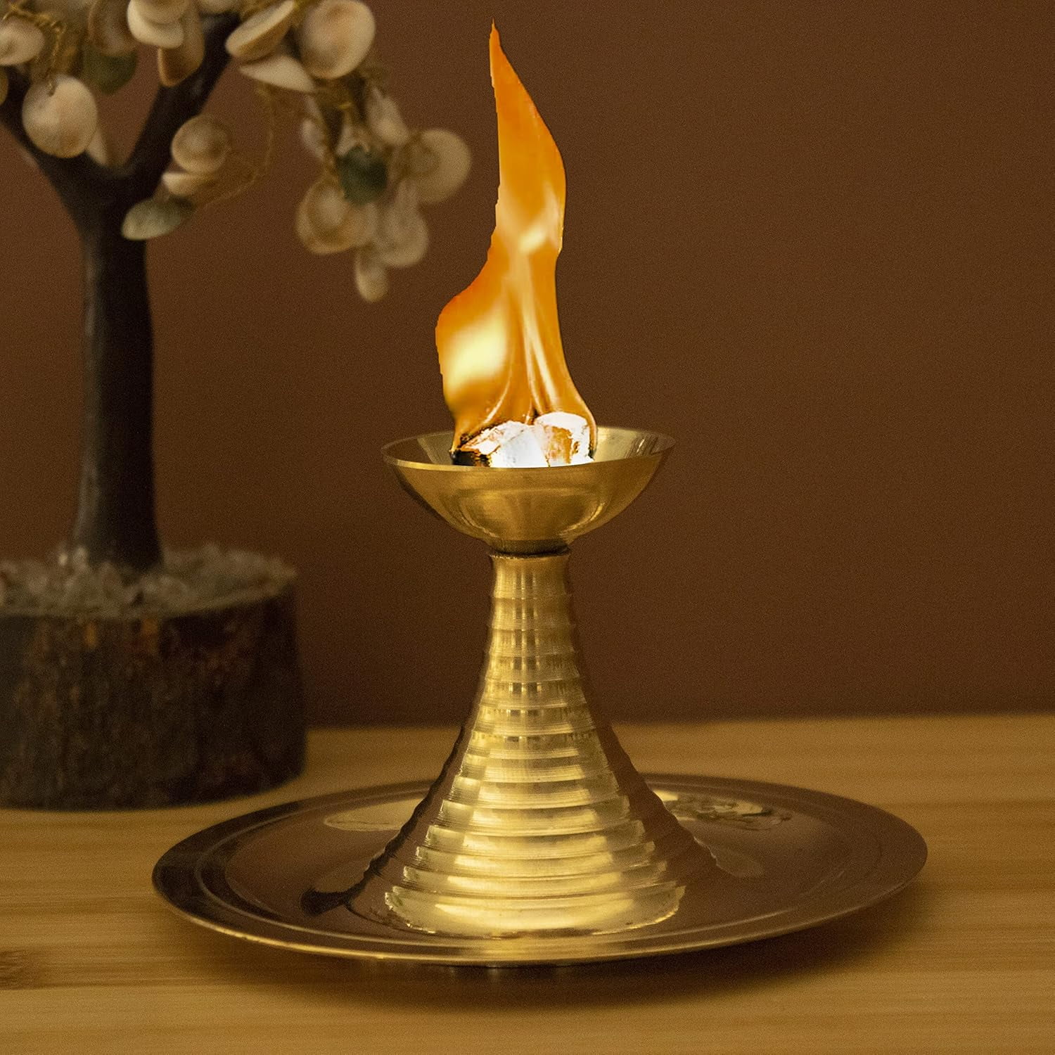 Kapoor | Karpoor Aarti Stand Burner Brass Karpuram Arathi | Arthi ...