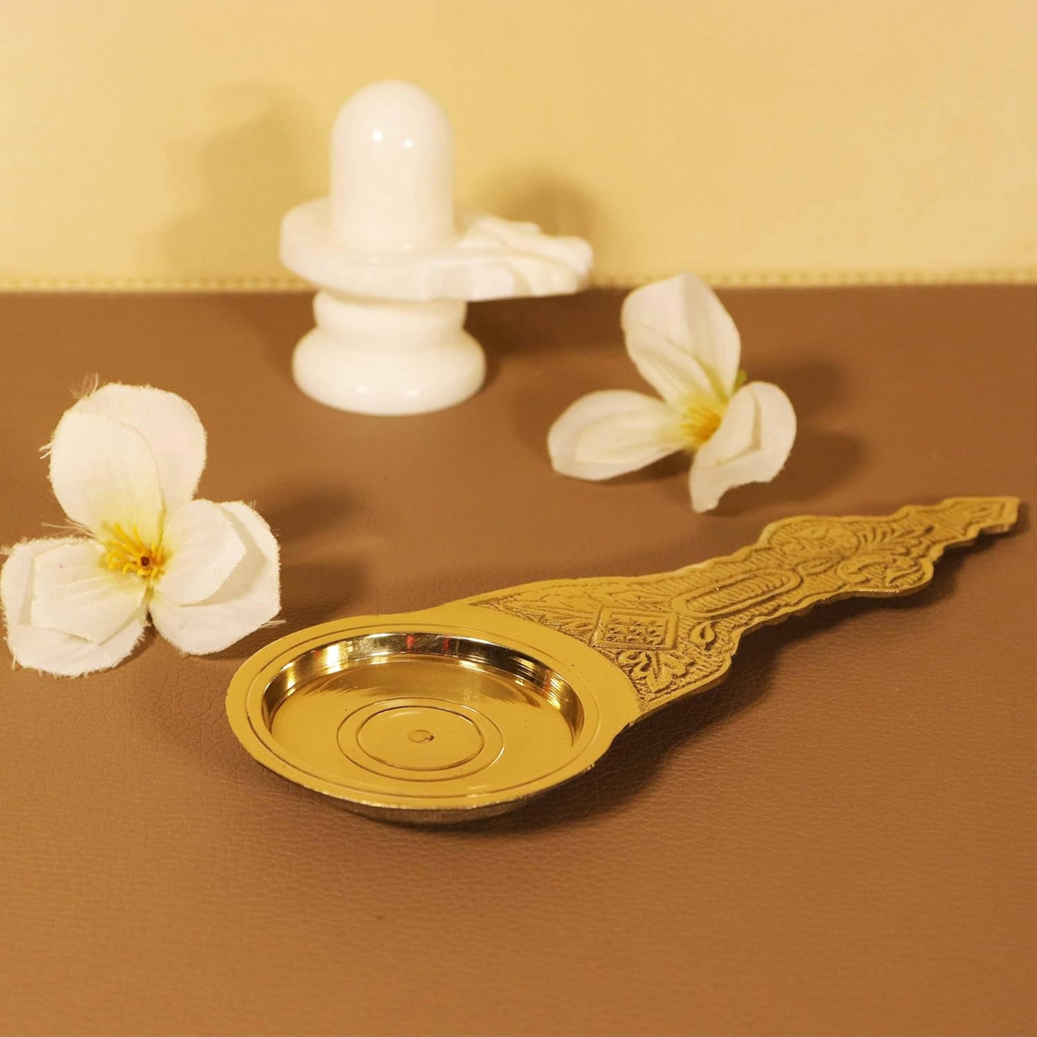 Kapoor | Karpoor Diya Deepam Burner Brass Karpuram Arati Stand for ...