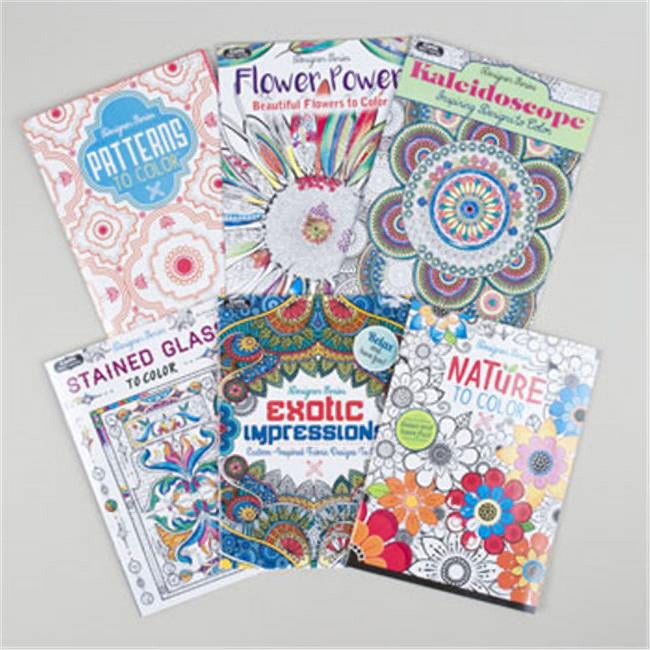 Kappa 32Pg 2 Assorted Coloring Book Adult, Pack of 48 - Walmart.com