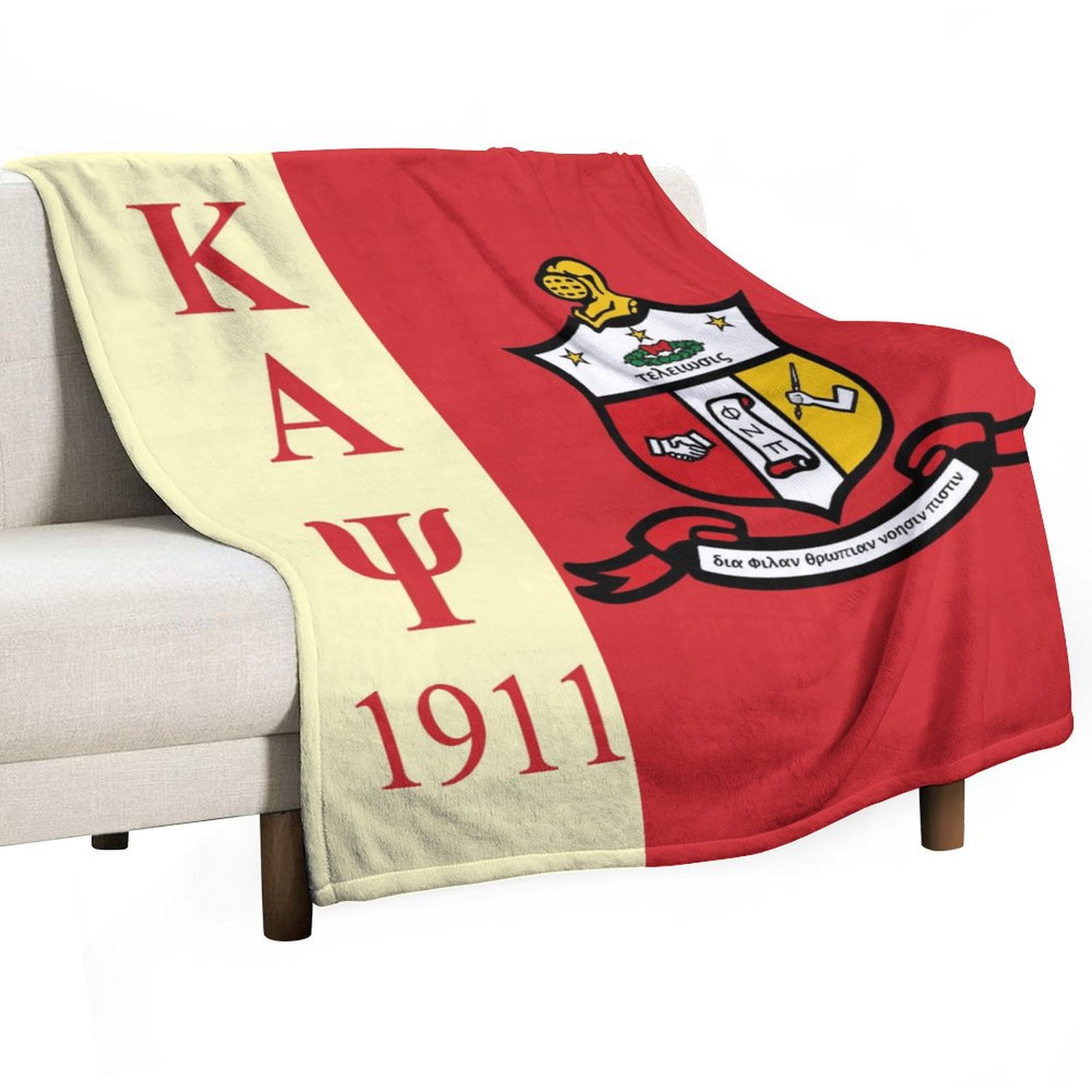 Kappa Alpha Psi Blanket Cute Flannel Fluffy Throw Blanket Kappa Alpha ...