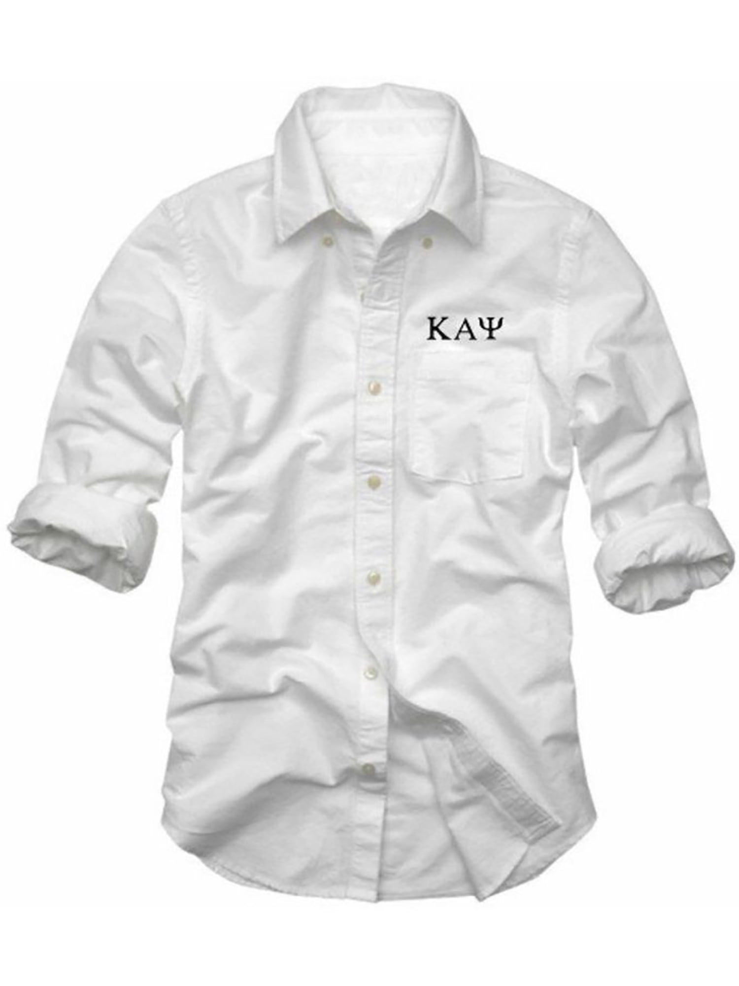 Kappa Alpha Psi Classic Oxford X-Large White/ Light Stone - Walmart.com