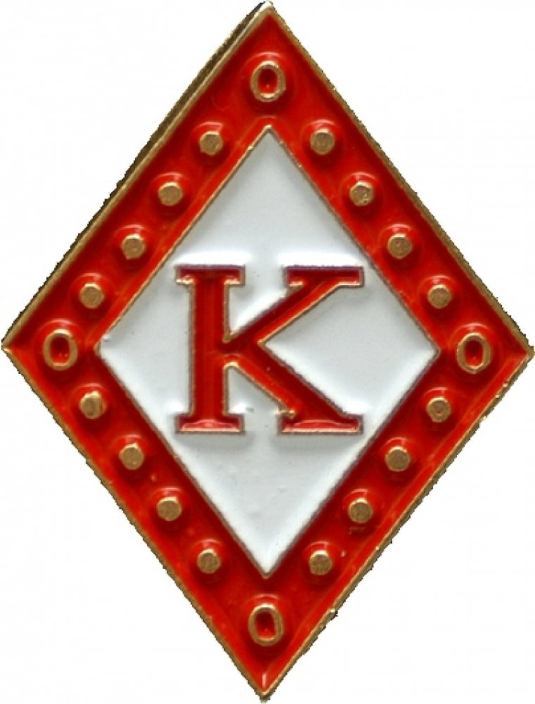 Kappa Alpha Psi K-Diamond Lapel Pin [Gold - 1"] - Walmart.com