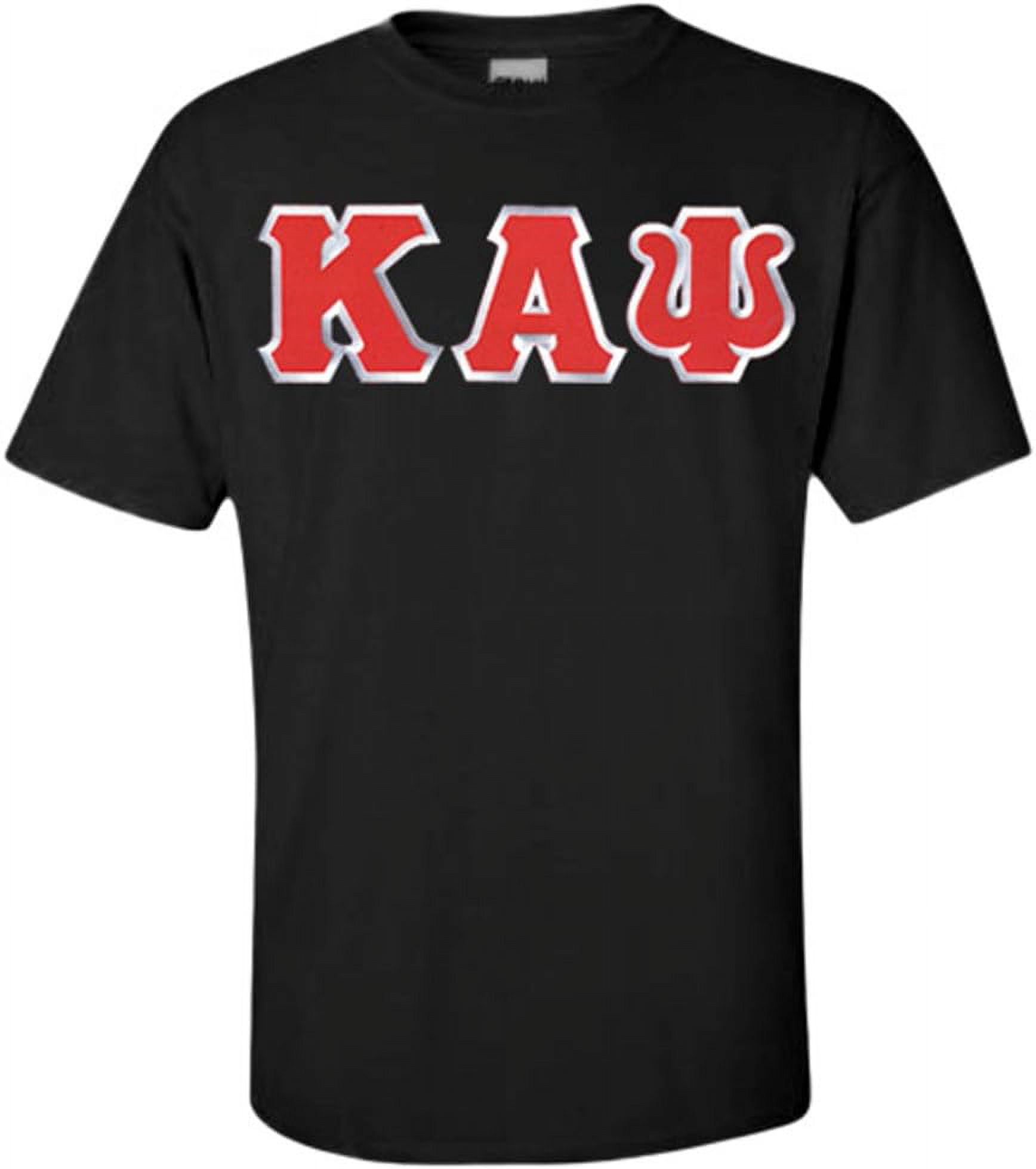 Kappa Alpha Psi Lettered T-Shirt 3X-Large Black - Walmart.com