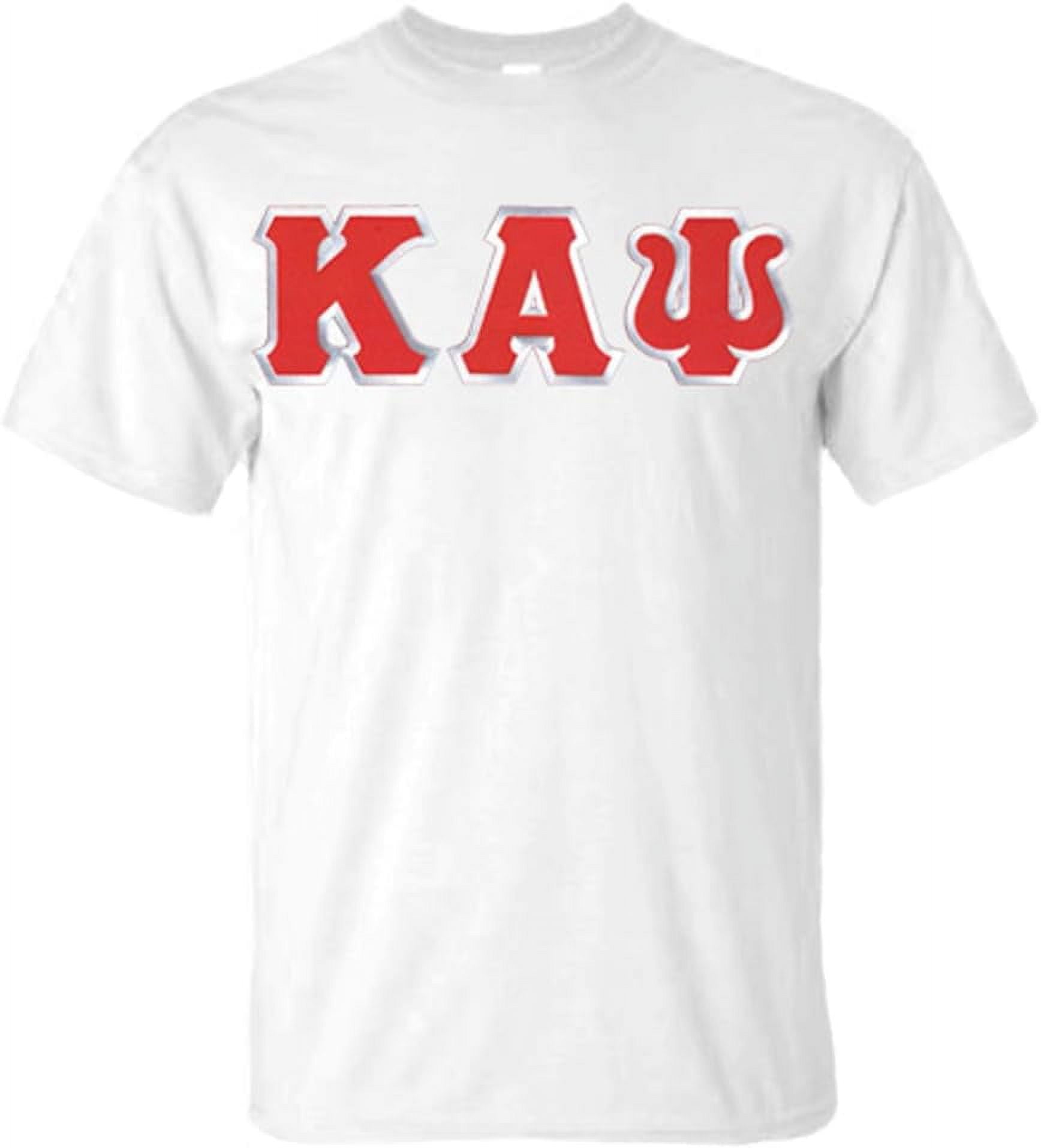 Kappa Alpha Psi Lettered T-Shirt 3X-Large White - Walmart.com