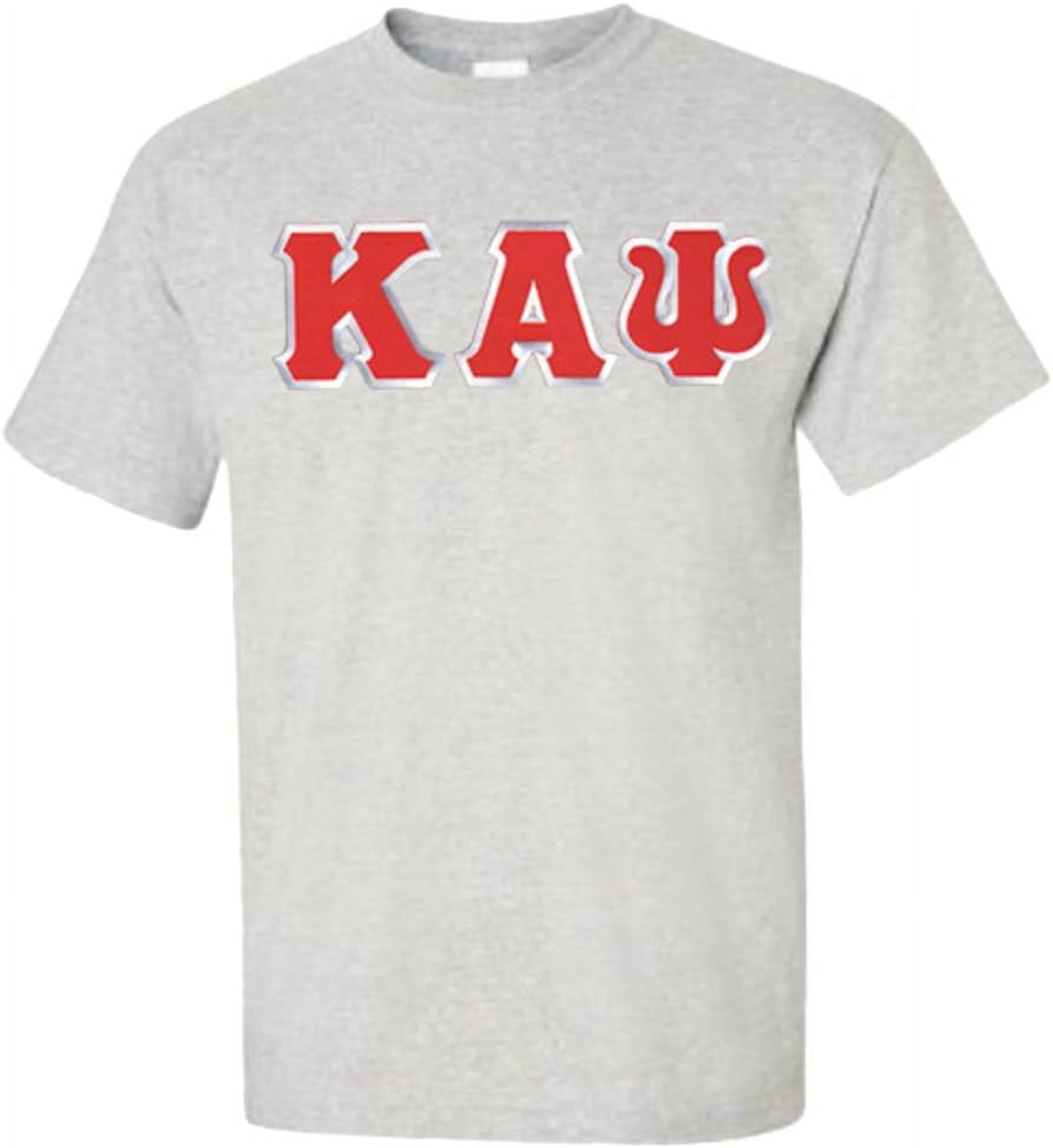 Kappa Alpha Psi Lettered T-Shirt Large Ash - Walmart.com
