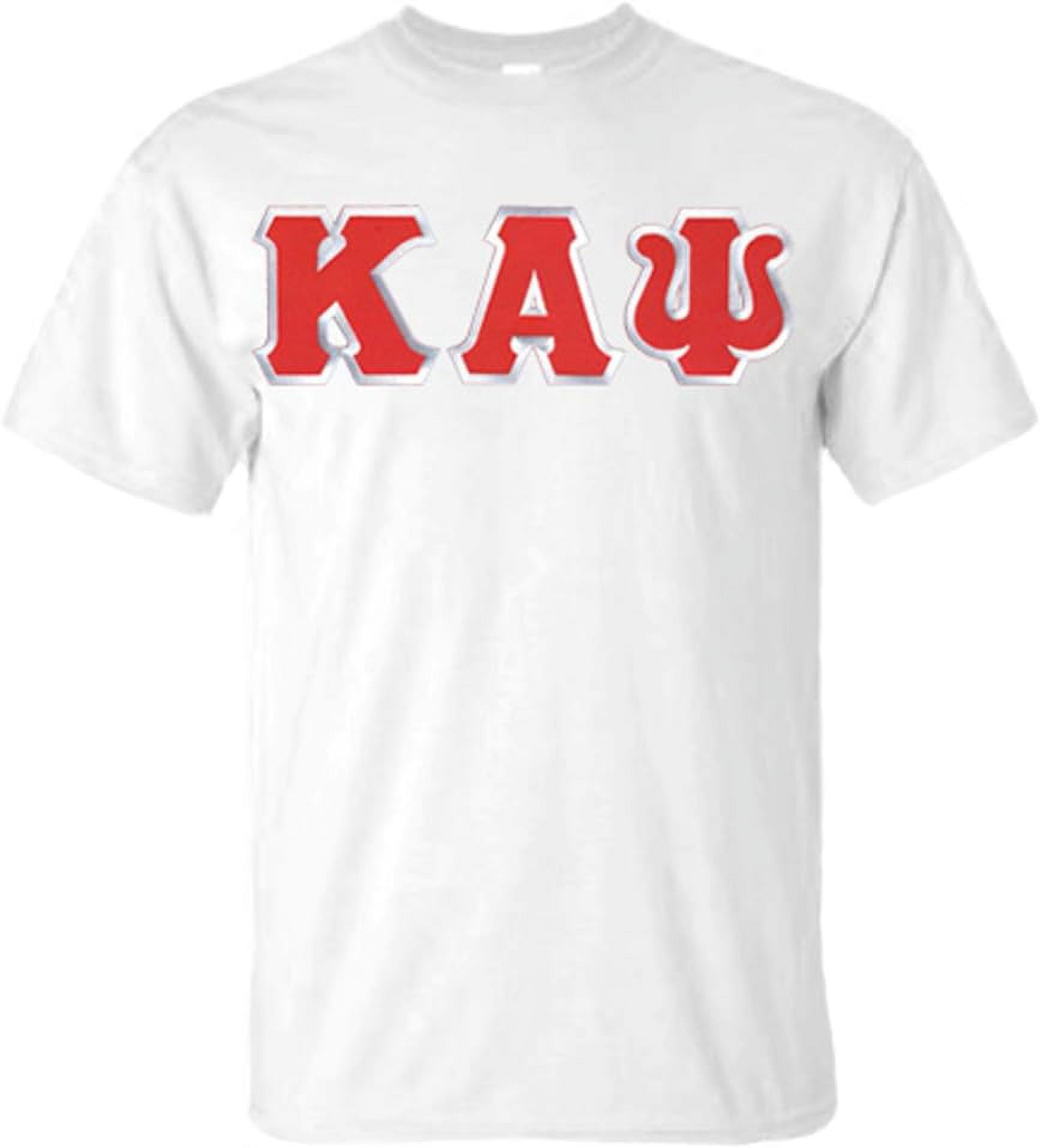 Kappa Alpha Psi Lettered T-Shirt Large White - Walmart.com