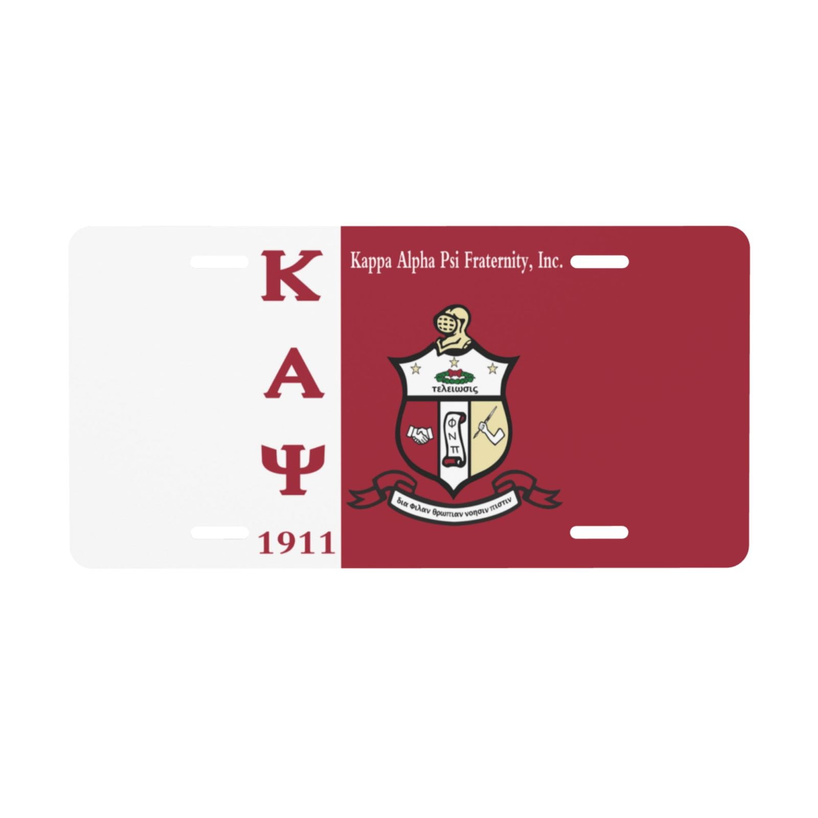 Kappa Alpha Psi License Plate Covers Decorative Car Metal Plates ...
