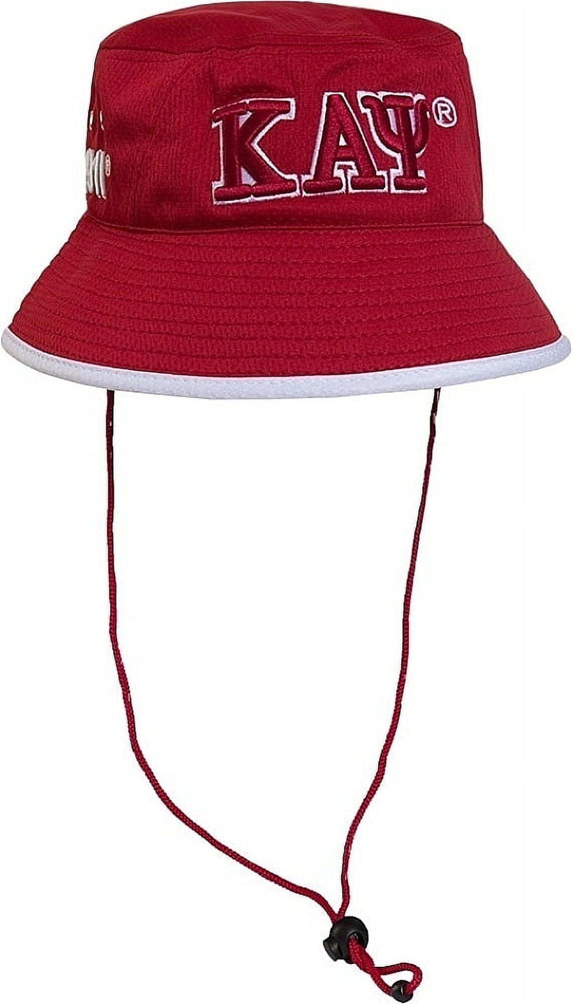 Kappa Alpha Psi Novelty Bucket Hat [Red] - Walmart.com