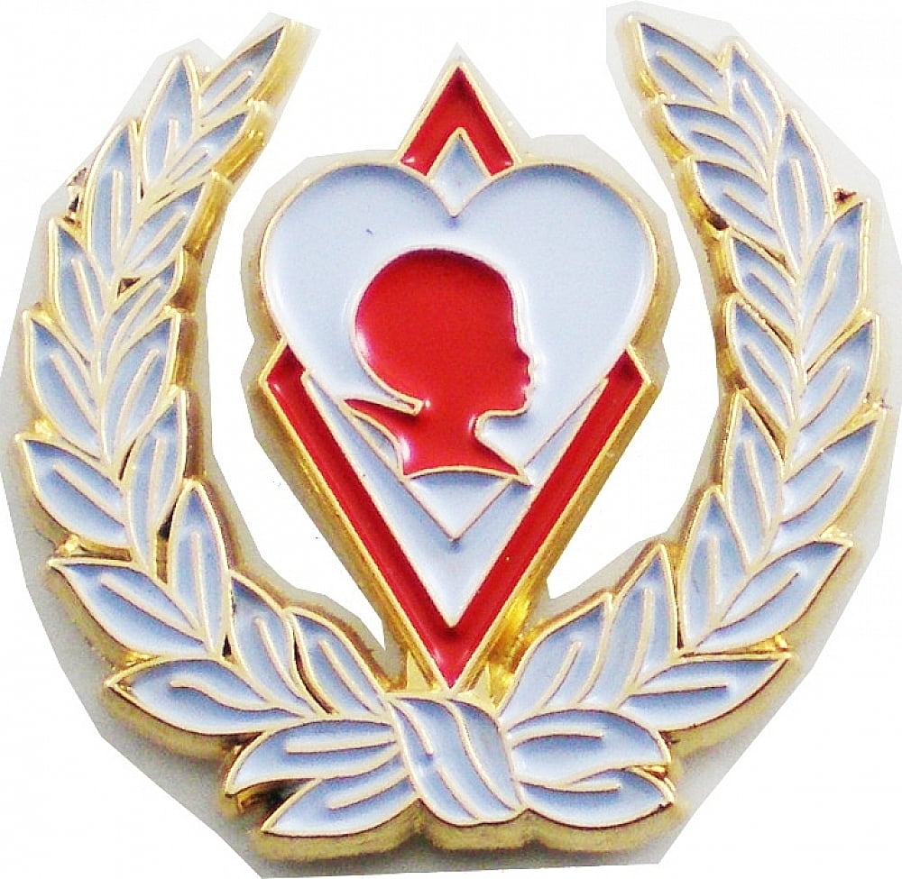 Kappa Alpha Psi Sweetheart Silhouette Wreath Lapel Pin [Gold - 1 ...