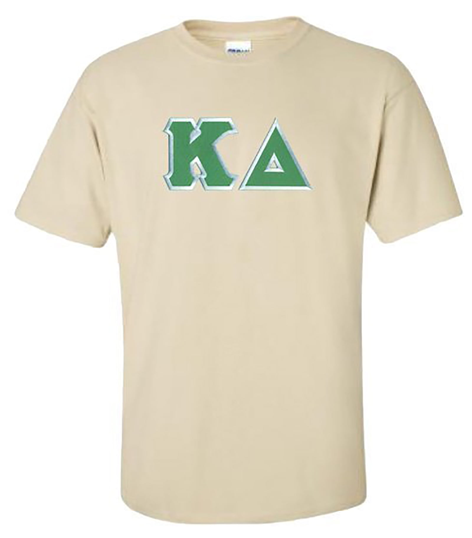 Kappa Delta Lettered Tee Medium Khaki - Walmart.com