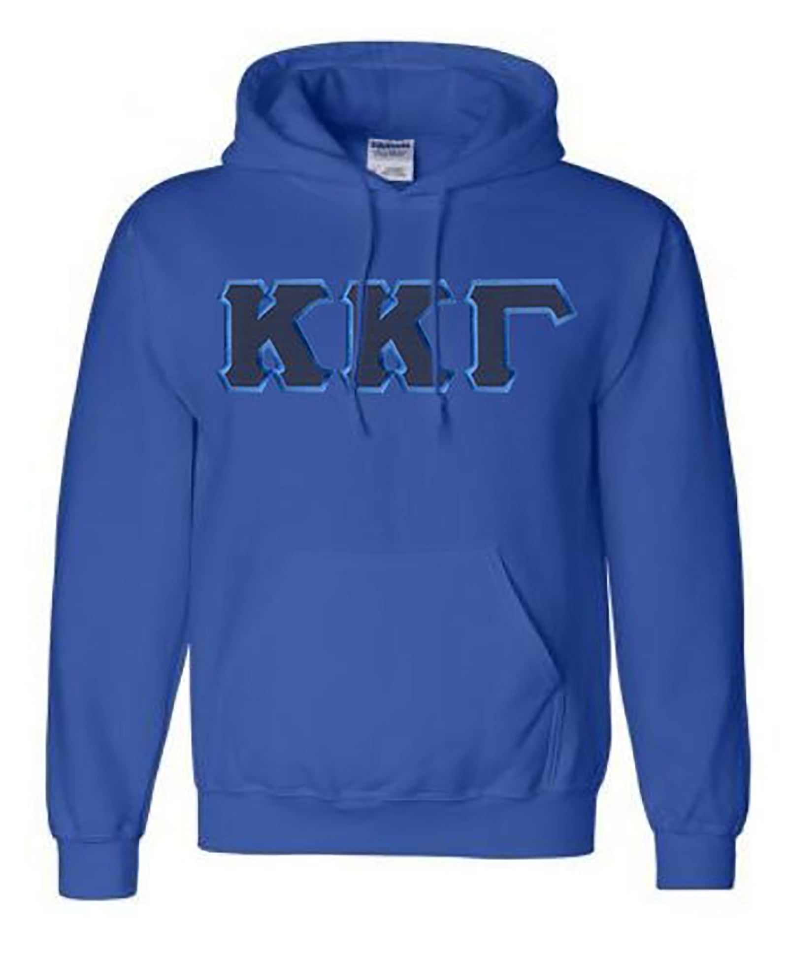 Kappa Kappa Gamma Lettered Hooded Sweatshirt Large Royal Blue - Walmart.com