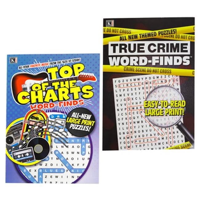 Kappa Themed Word Finds Puzzle Book 2 Titles, Word Search Activity ...