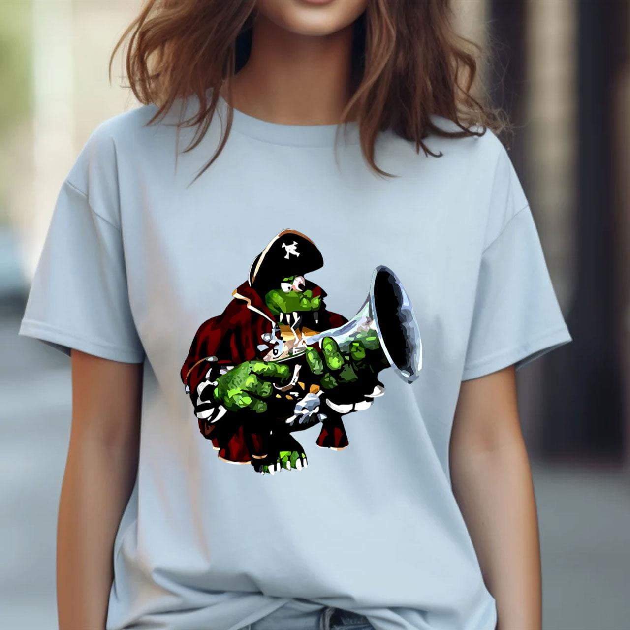 Kaptain K Rool DKC2 Premium Unisex T-shirt (Vectorized Design ...