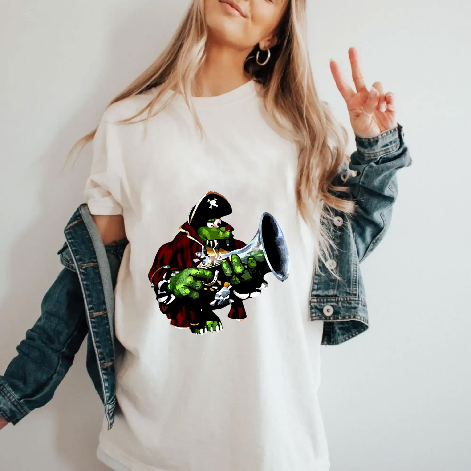 Kaptain K Rool DKC2 Premium Unisex T-shirt (Vectorized Design ...