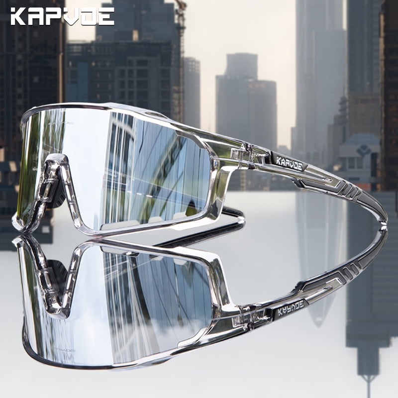 Kapvoe UV400 Racing Bike Glasses Eyewear MTB Cycling Sunglasses Cycling ...