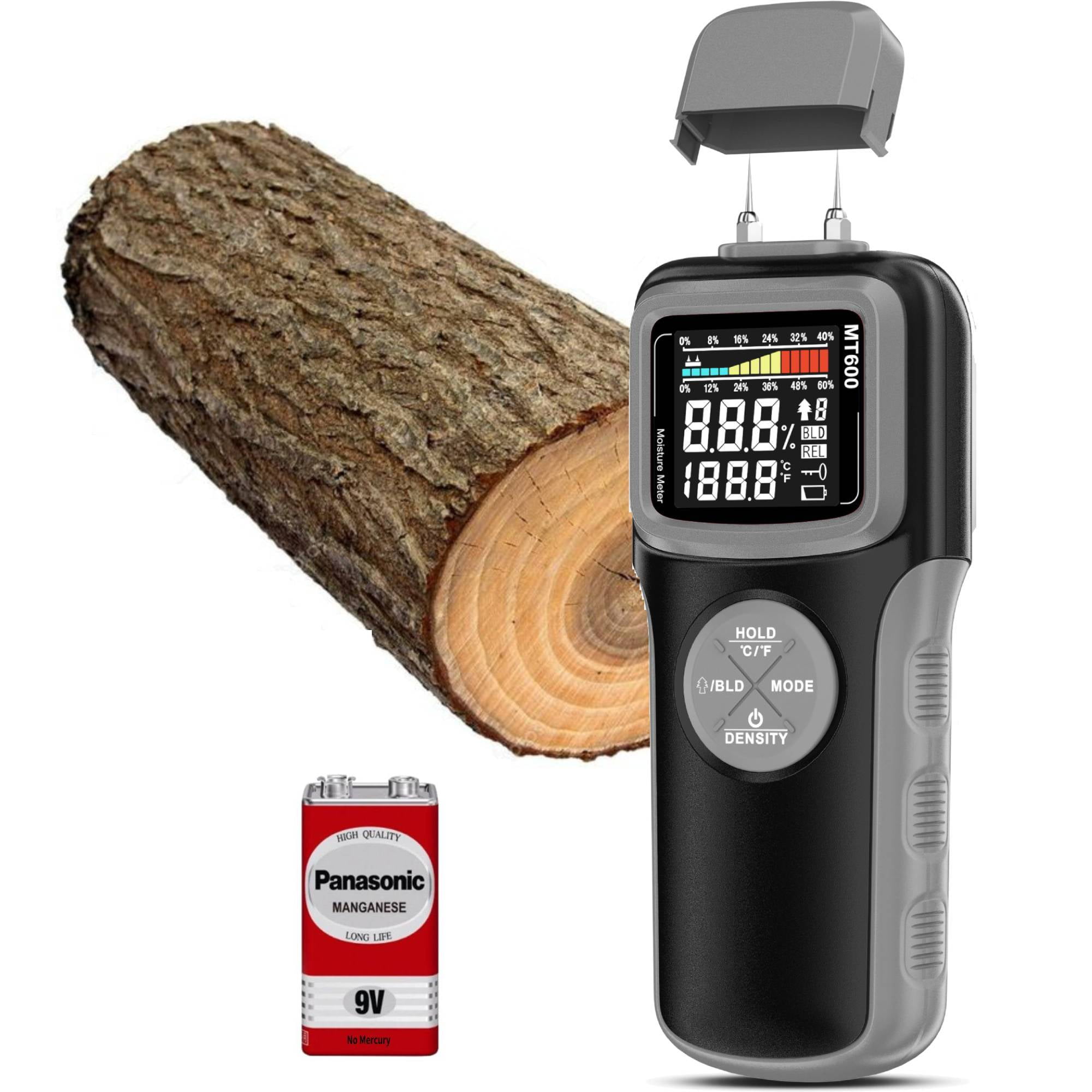 Kapwan Wood Moisture Meters, Pin & Pinless 2 in 1 Moisture Detector ...