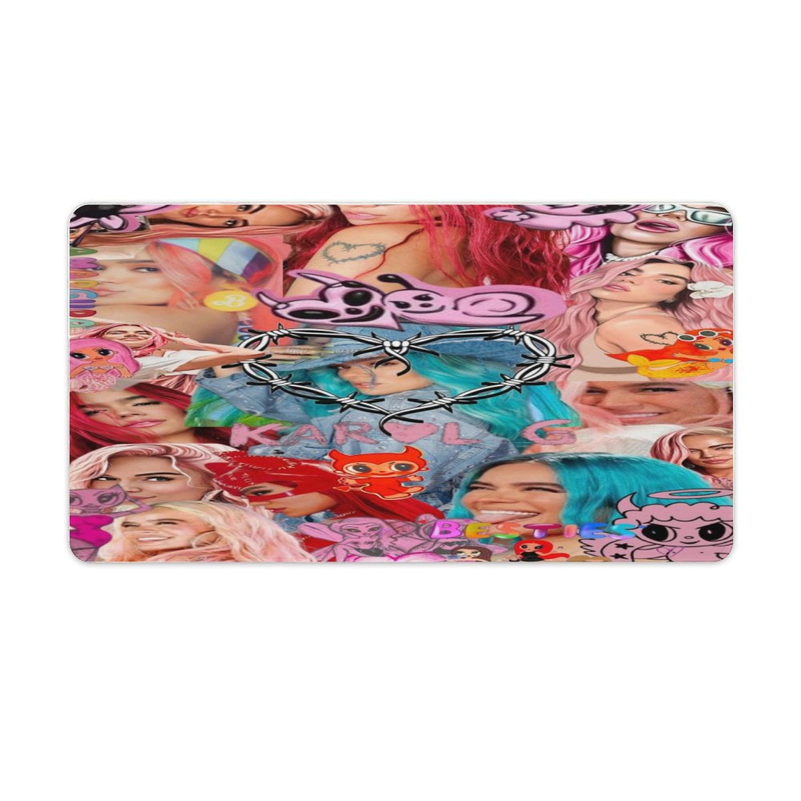 Kar-ol G Computer Mouse Mat with Anti-Slip Rubber Base Anti-Fray ...