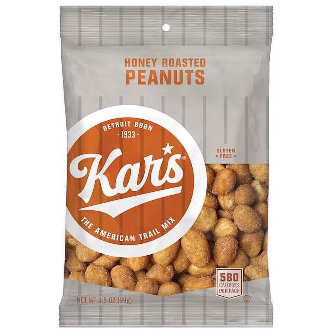 Kar's Nuts Honey Roasted Peanuts, 3.5 Ounces, 42 per case - Walmart.com