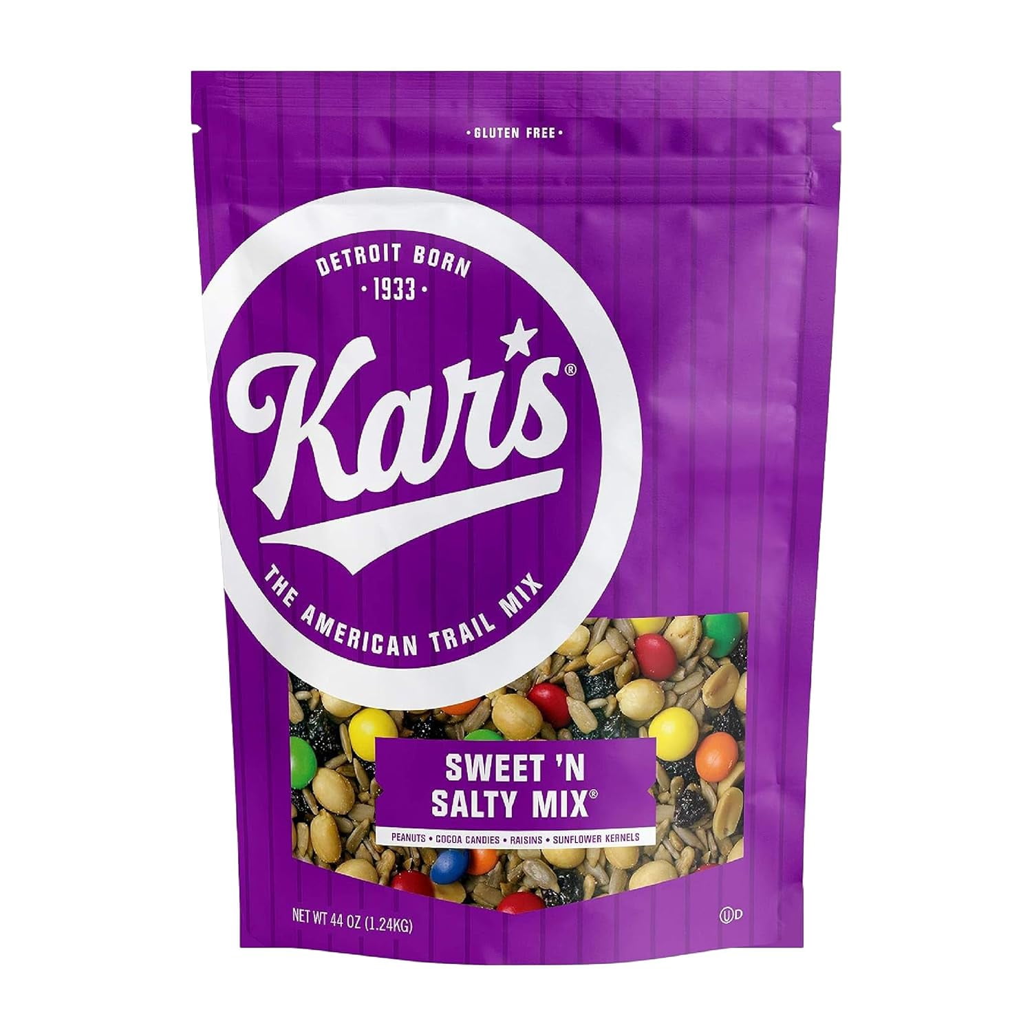 Kar’s Nuts Sweet ‘N Salty Trail Mix, 44 oz (Pack of 6) - Resealable Pouch, Easy and Quick Snacks ...