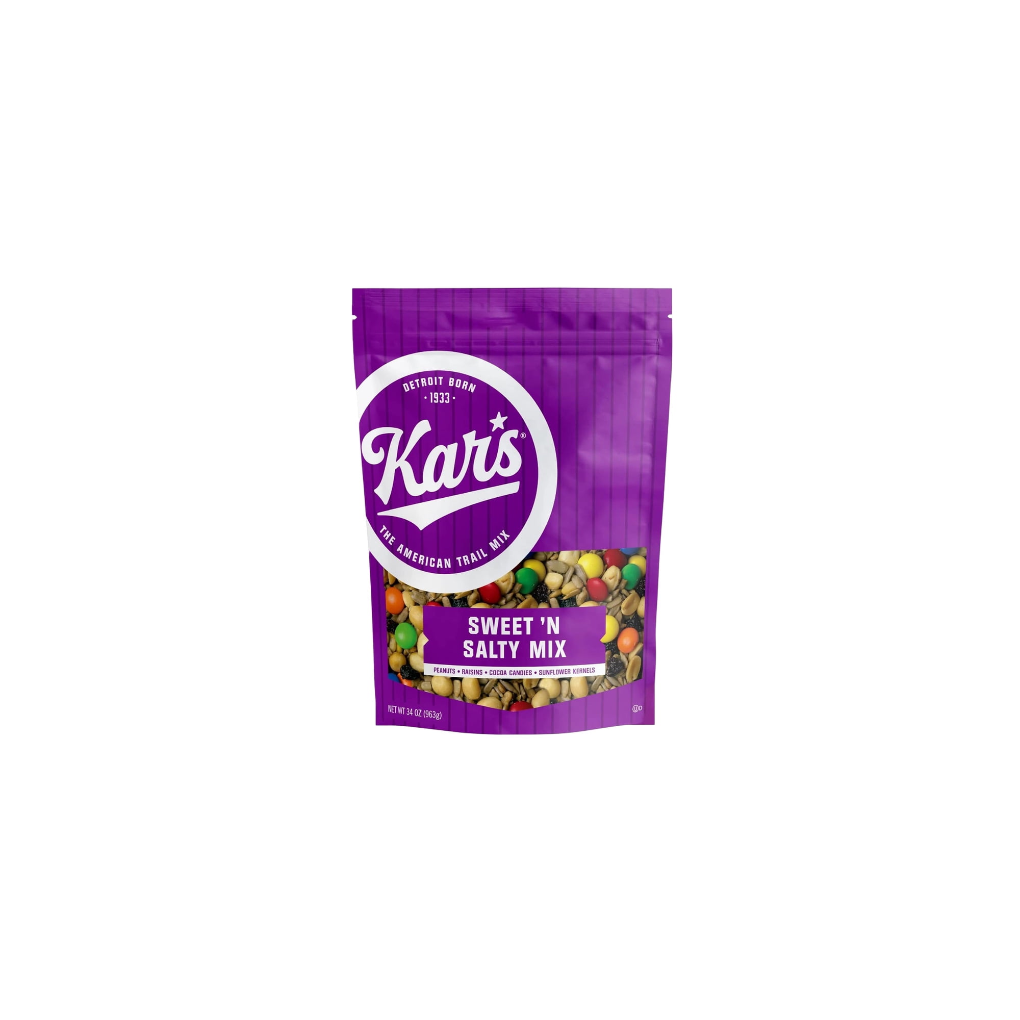 Kar's Sweet 'N Salty Peanuts Raisins Cocoa Candies Sunflower Kernels ...