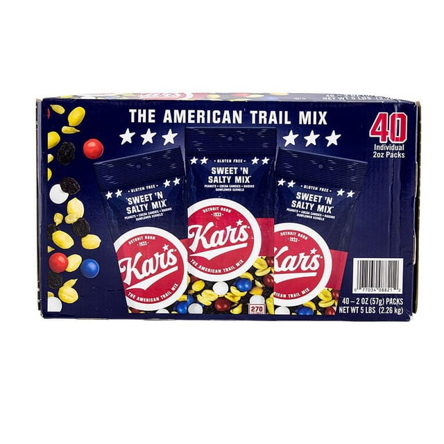 Kar's Trail Mix, Sweet 'n Salty - Nuts Individual Snack Packs (2 oz ...