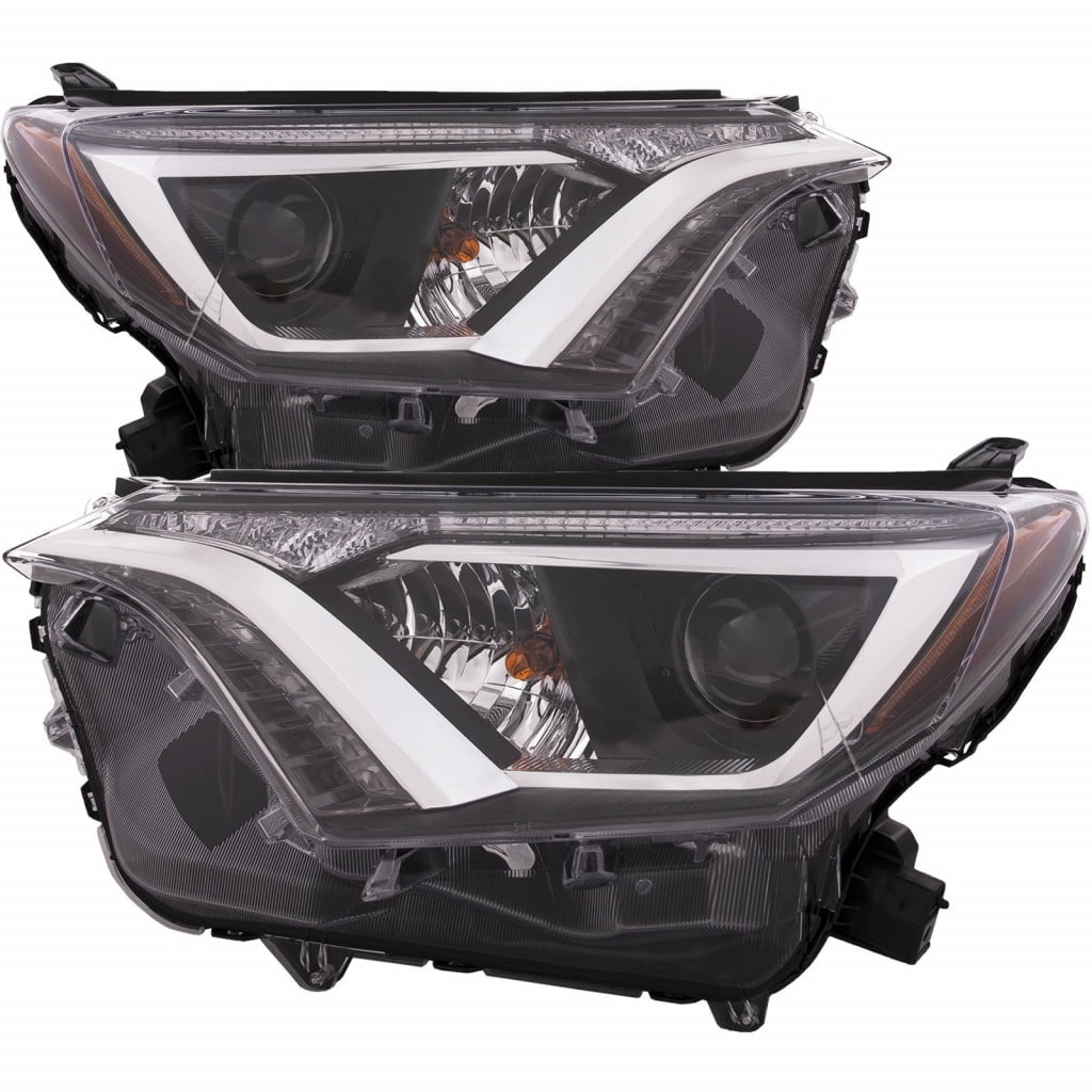 For Toyota RAV4 2016 2017 2018 Headlight Assembly Driver and Passenger ...