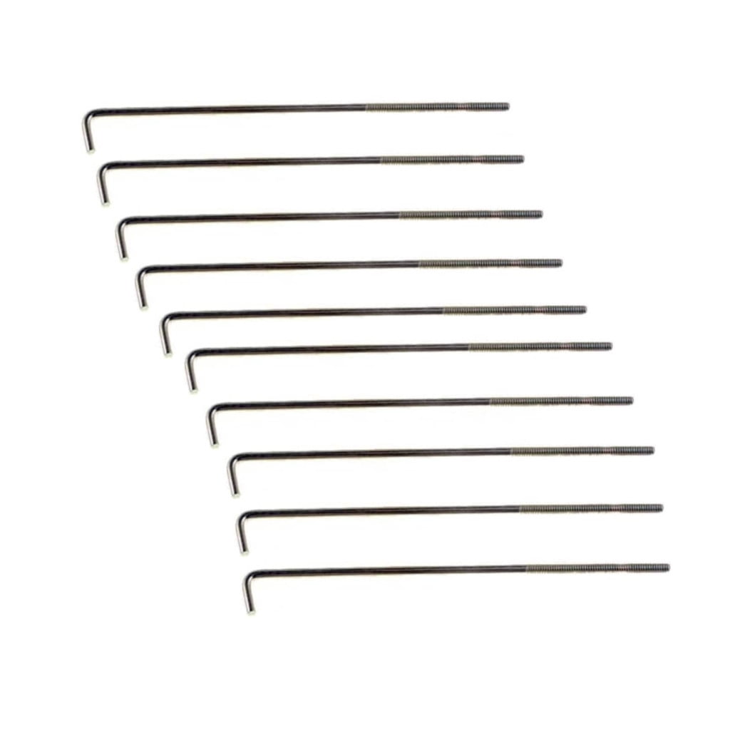 KarParts360 Battery Hold Down Bolt | Steel | Silver Color | Coarse ...