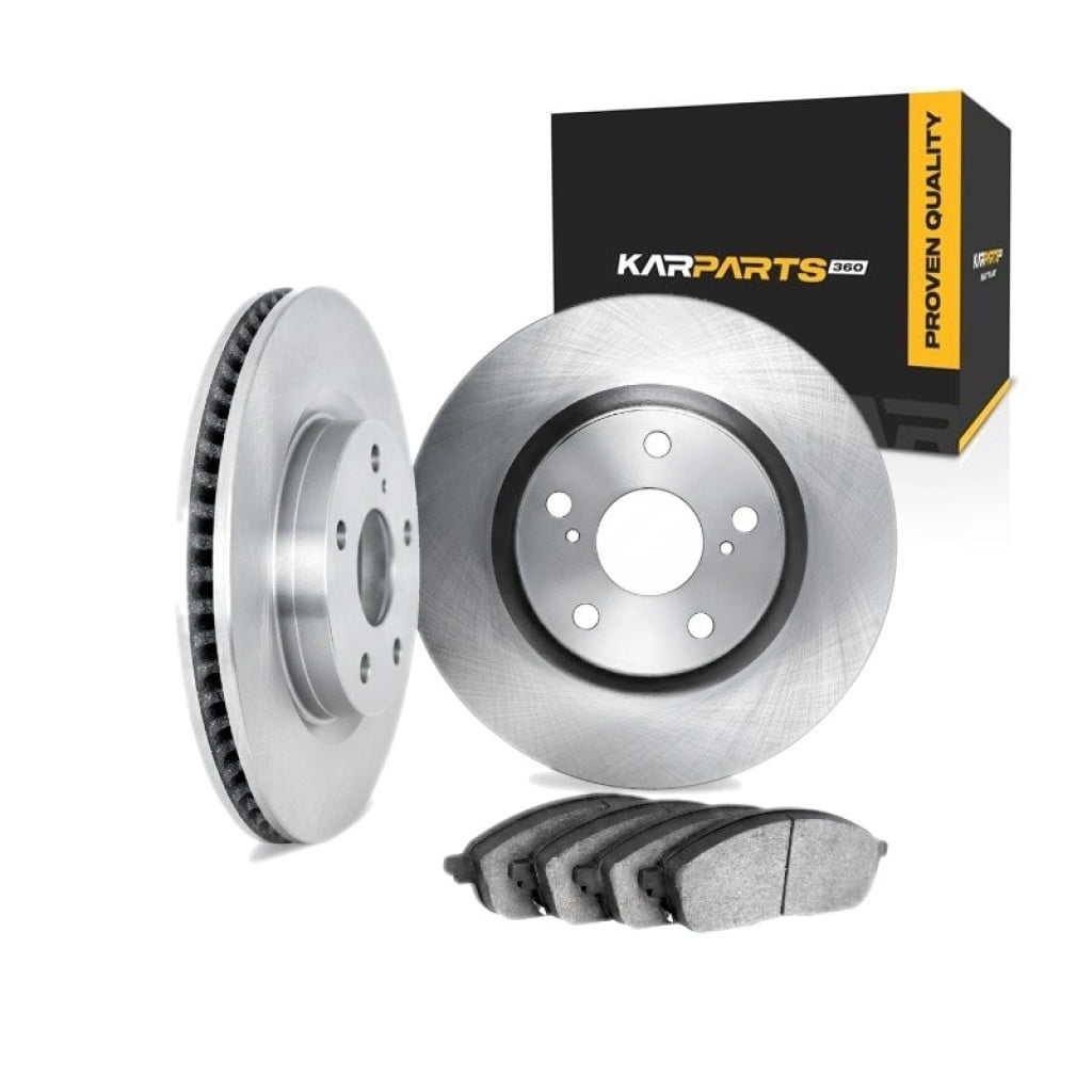KarParts360 Brake Rotor Set Front | Cast Iron | Excluded Calipers ...