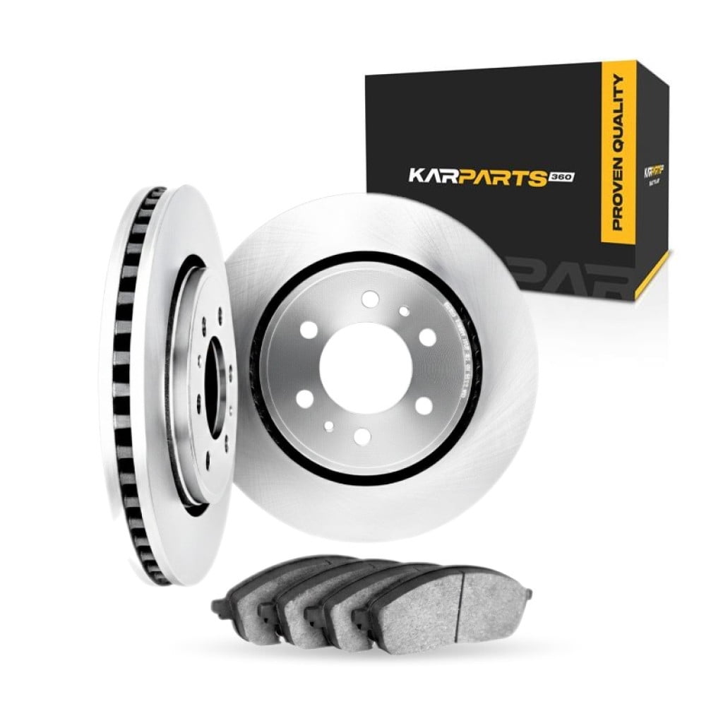 KarParts360 For Chevy Traverse 2018 2019 2020 Brake Rotor Set Front ...